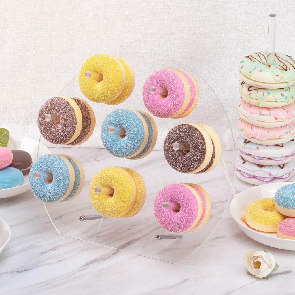 This N That Bermuda Party Rentals » Acrylic Donut Wall Display Stand