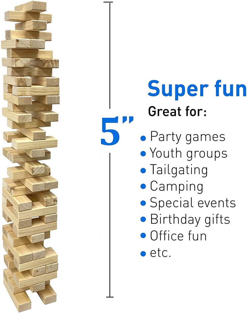 This N That Bermuda Party Rentals » Stack & Tumble Giant Wood Block ...