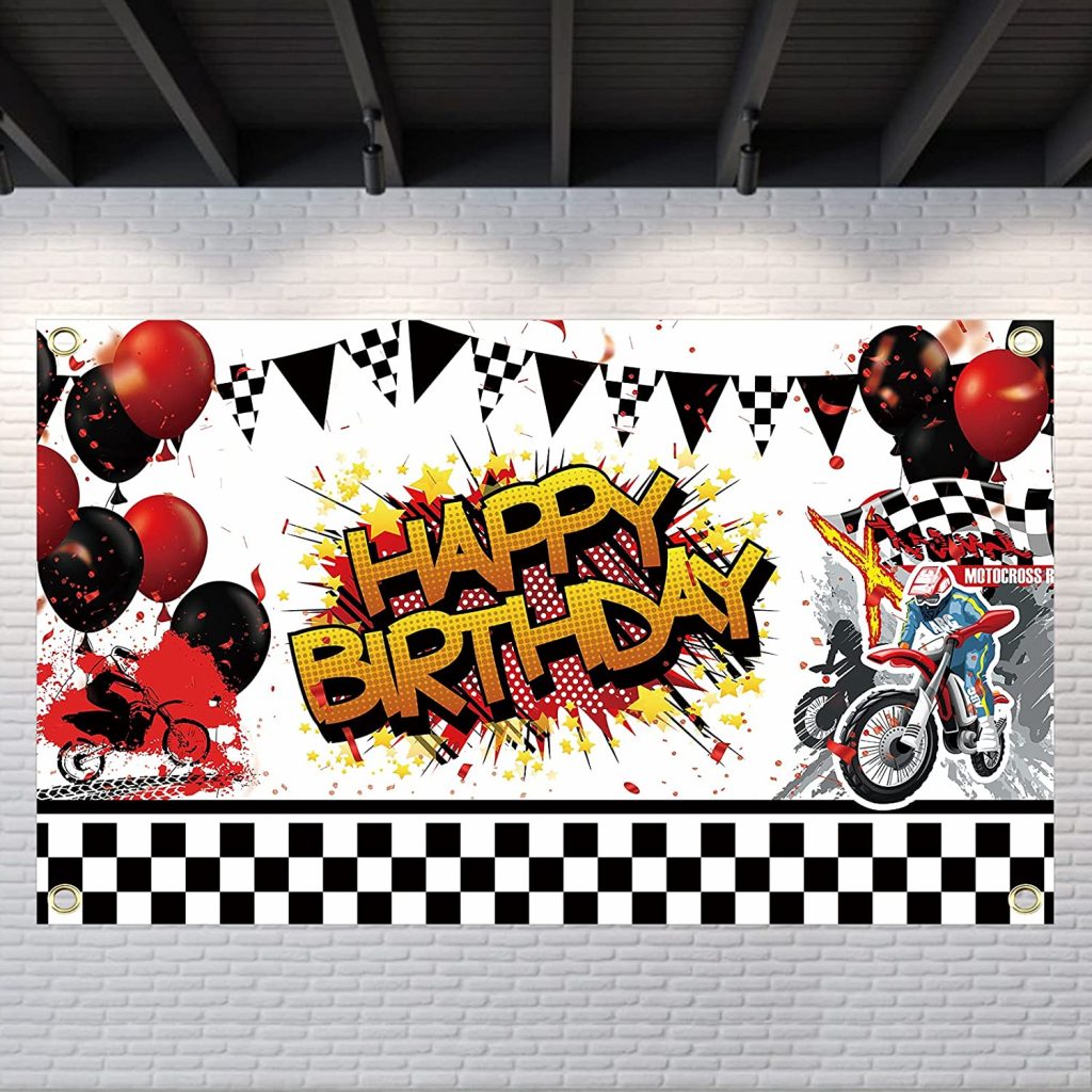 This N That Bermuda Party Rentals » Motocross Backdrop